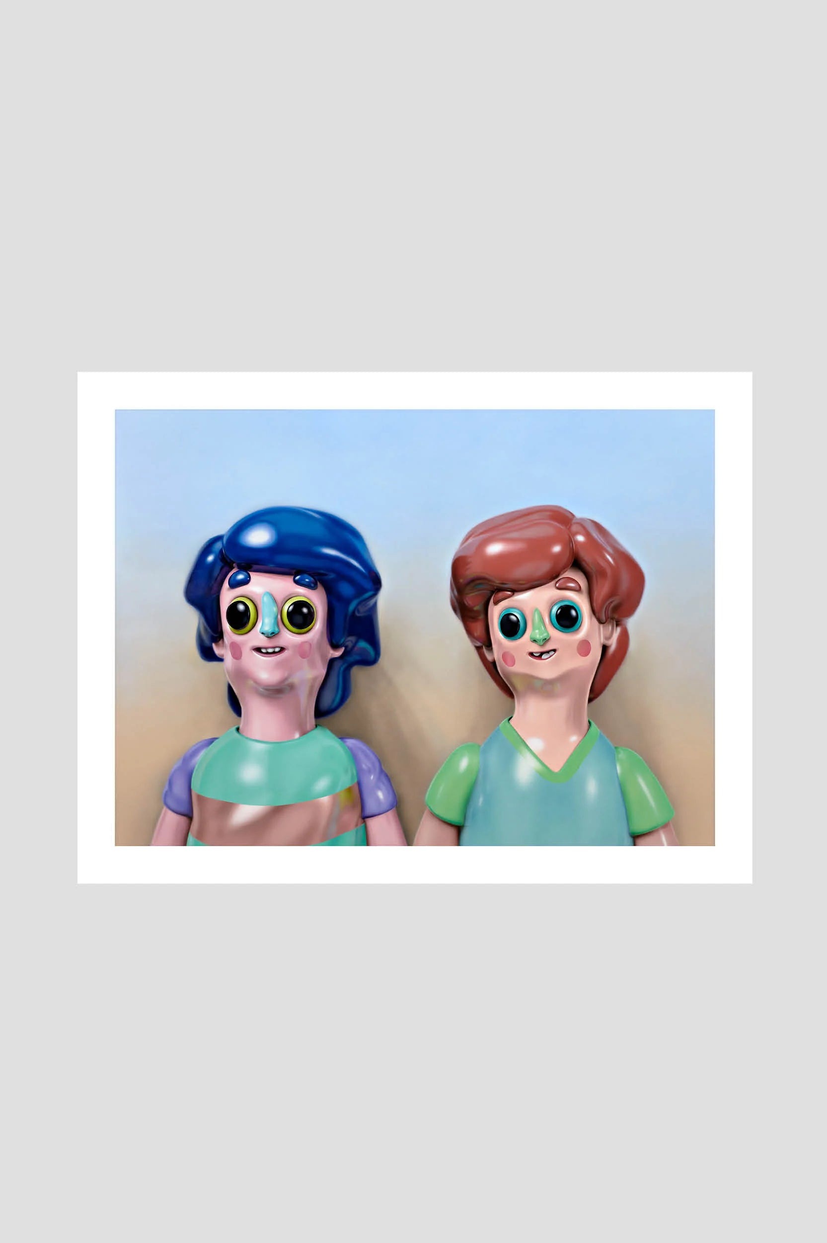 César Piette Double Portrait - Hand-Signed Limited Edition Print ...